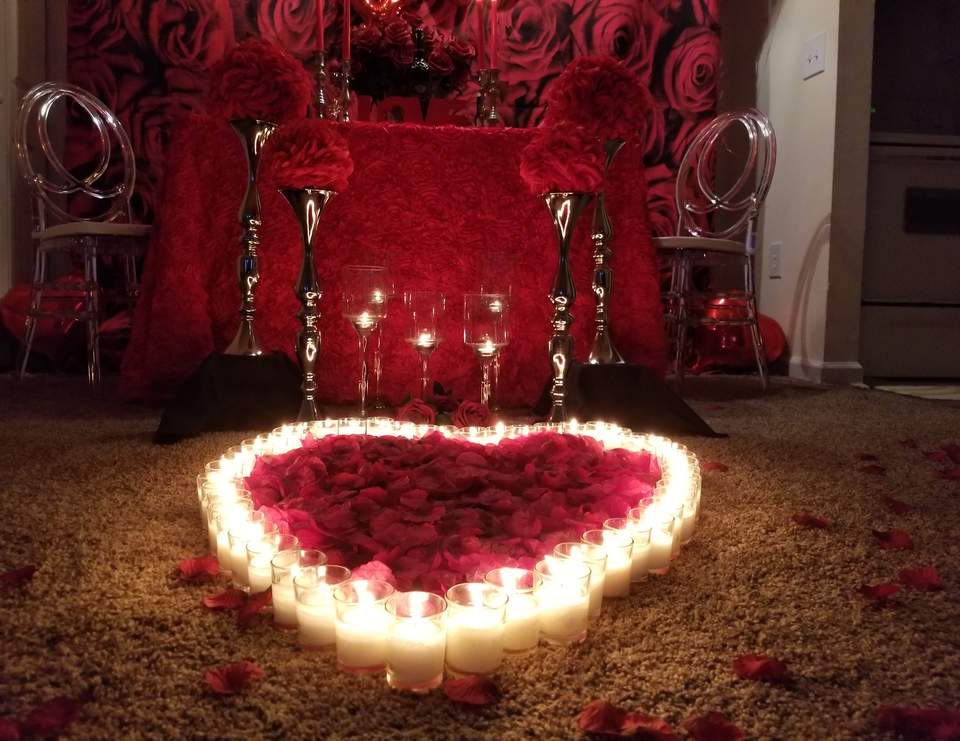 Valentine's Day / Valentine's Day "Valentine's Day Romantic Setup for ...