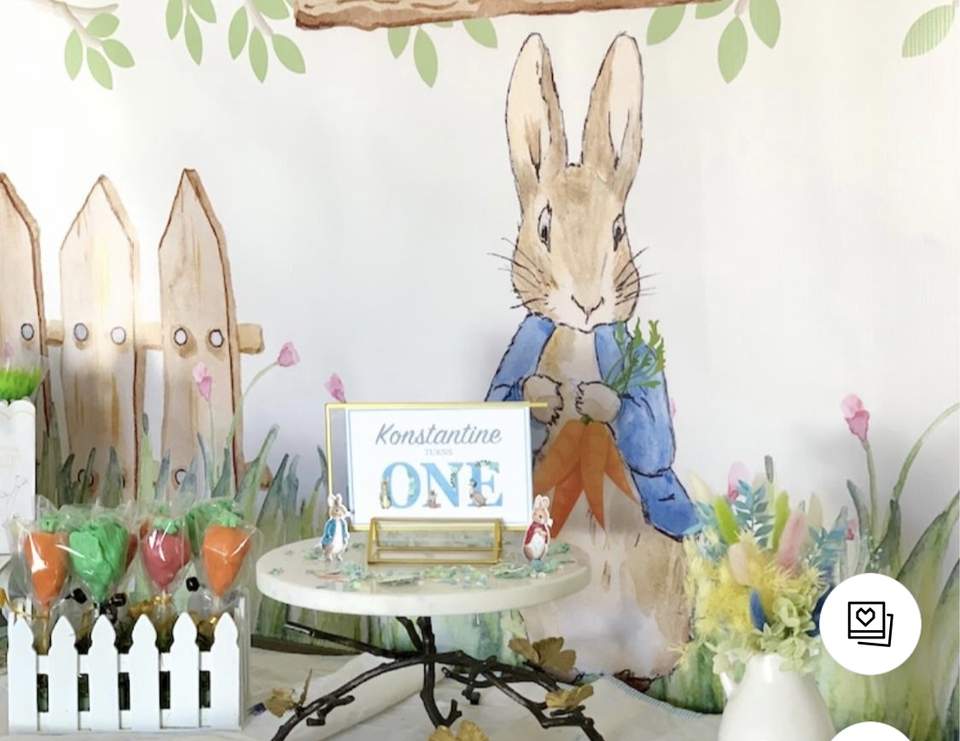 Peter Rabbit / Birthday "Peter Rabbit 1st birthday " | Catch My Party