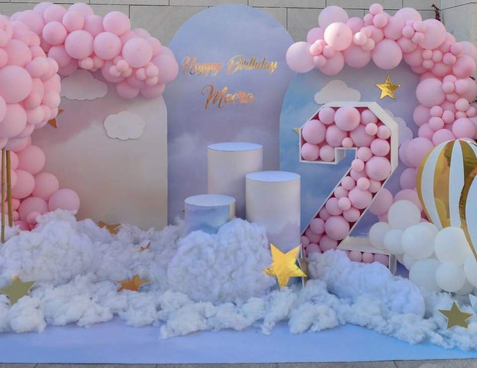 Clouds themed Birthday Party / Birthday "Cloud 9" | Catch My Party