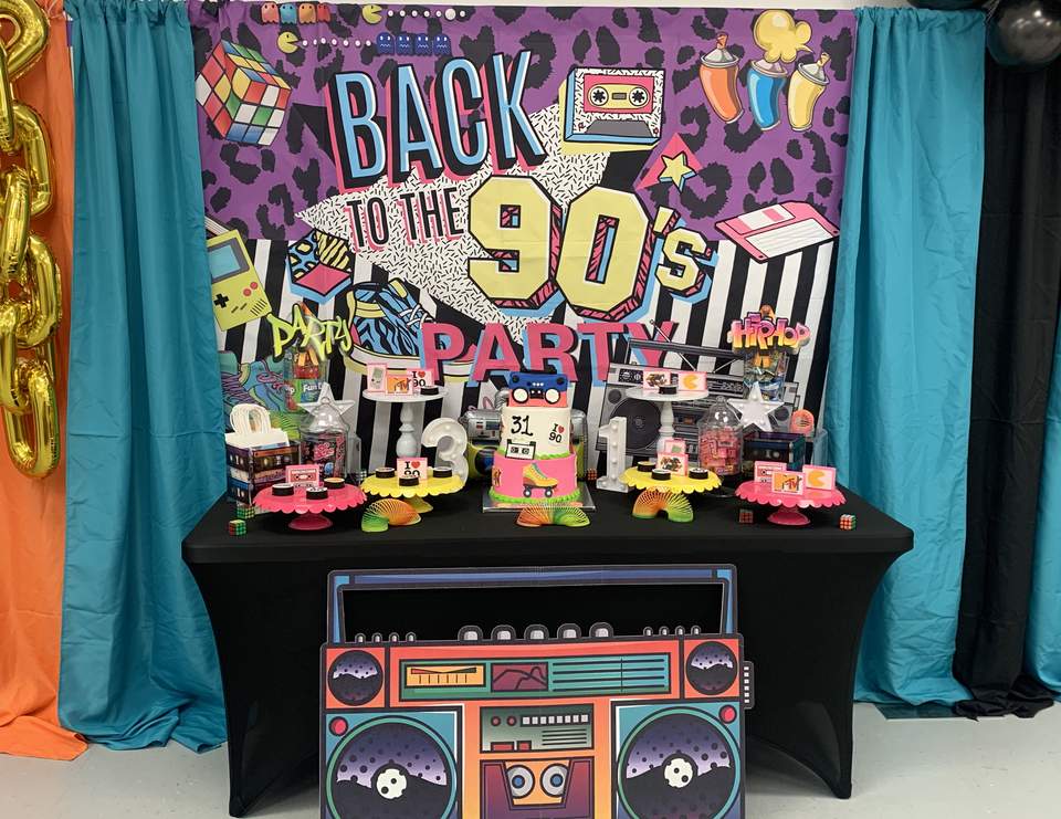 1990's / Birthday "90’s Theme Birthday Party" | Catch My Party