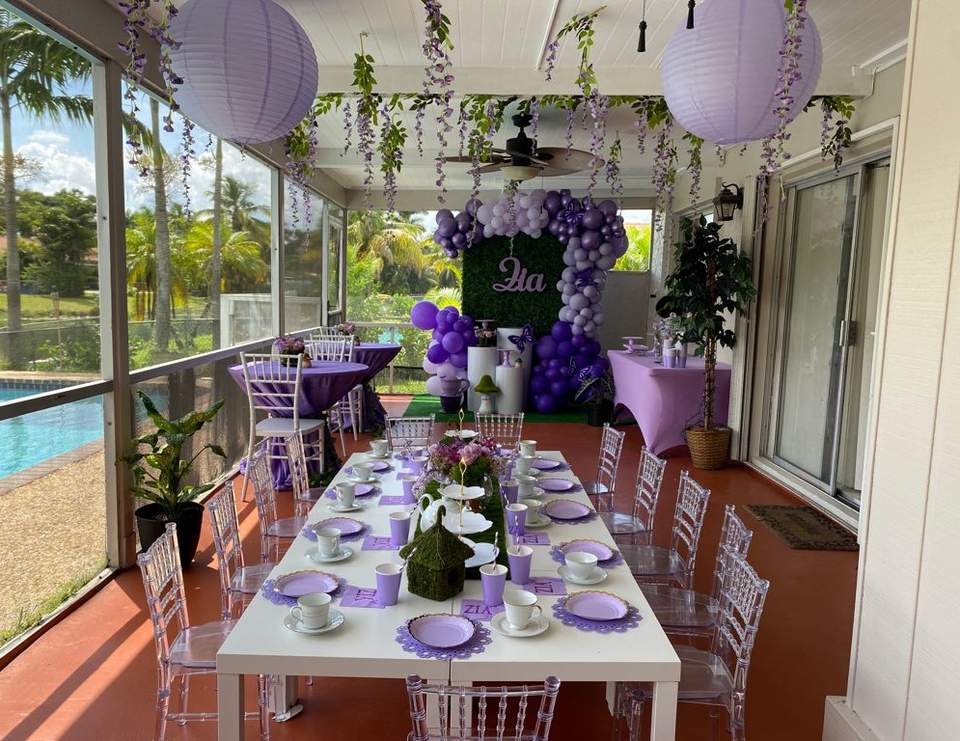 Tea Party / Tea Party "Shades of Purple Tea Party " | Catch My Party