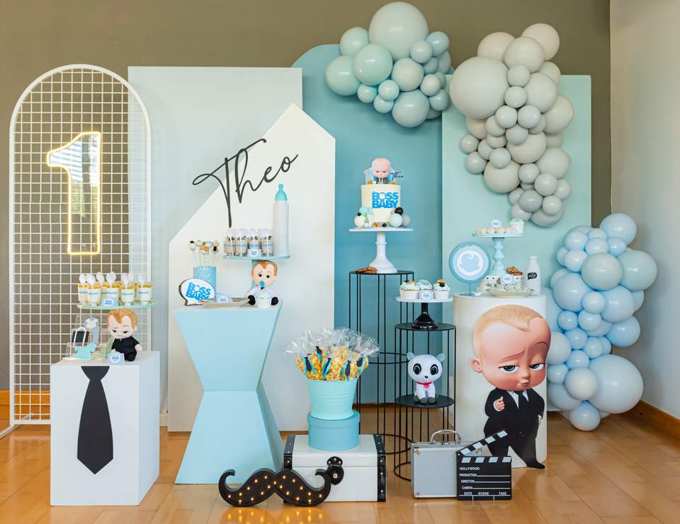 Boss Baby / Birthday "Theo's Boss Baby Birthday Party " | Catch My Party
