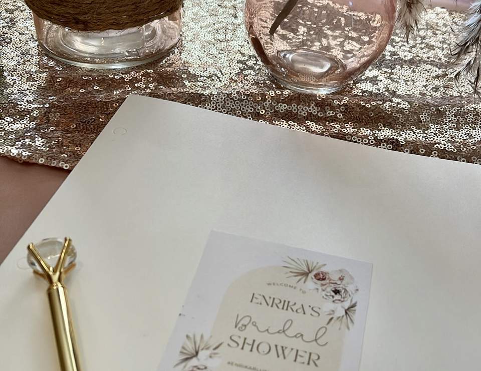 Boho Chic / Bridal/Wedding Shower "Blushing Bride-to-be" | Catch My Party