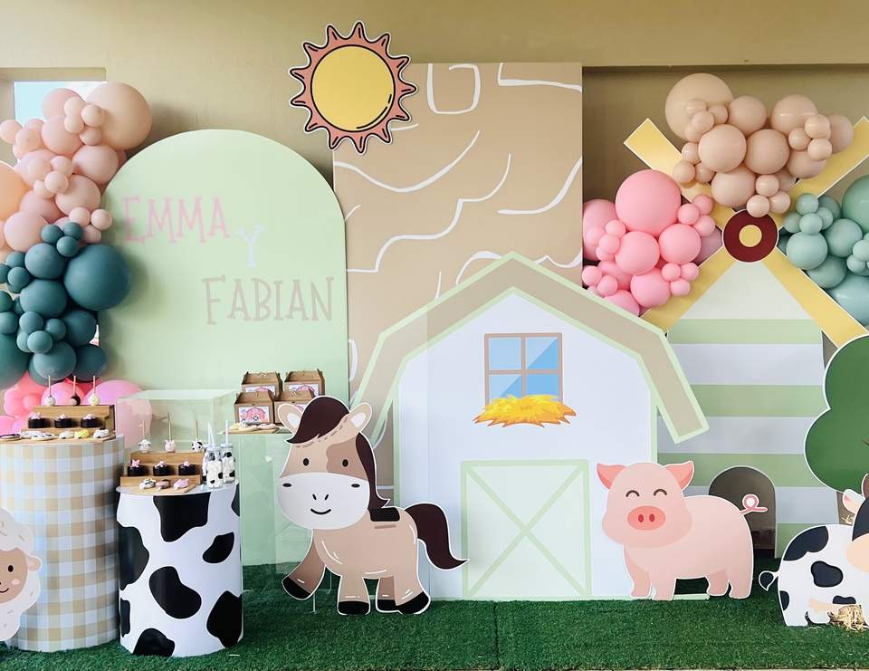 Farm / Birthday "Emma & Fabian’s Farm Birthday Party" | Catch My Party