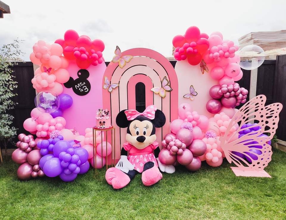 Mickey Mouse / Minnie Mouse / Birthday "3rd Birthday party" | Catch My ...