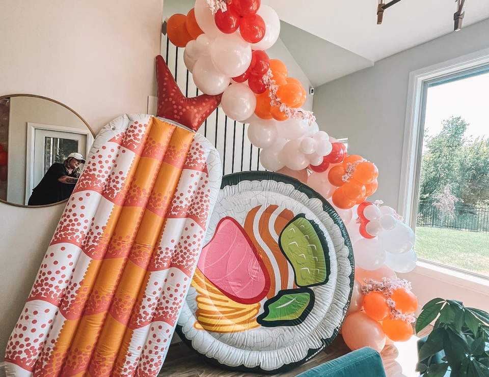 Sushi party / Dinner Party "Sassy sushi birthday " | Catch My Party