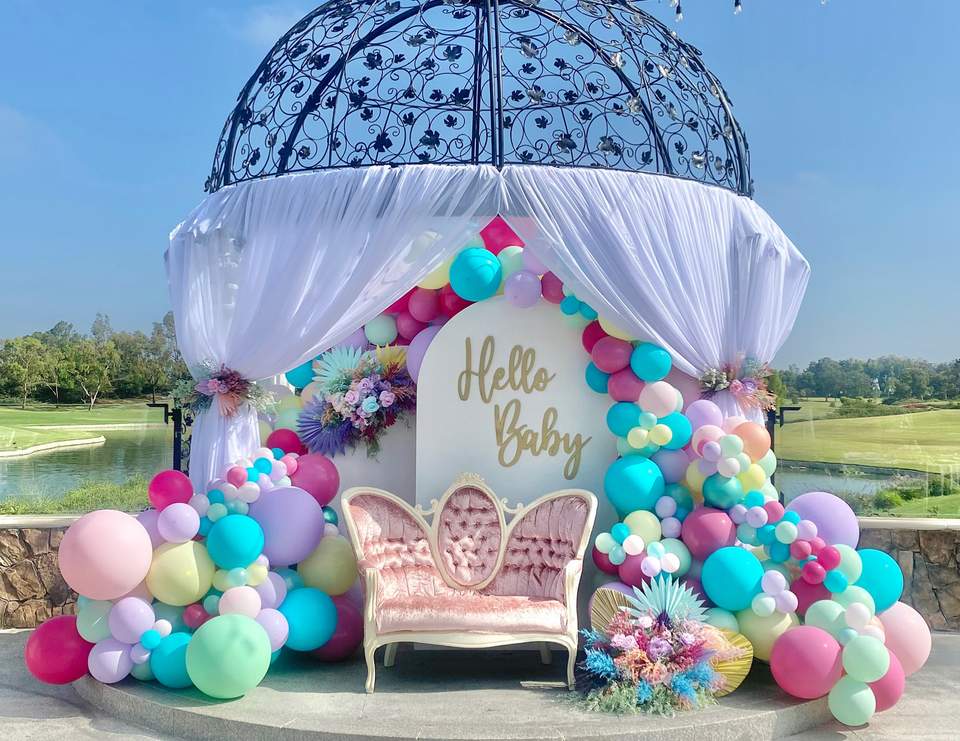 Colorful / Baby Shower "Hello, Baby!" | Catch My Party