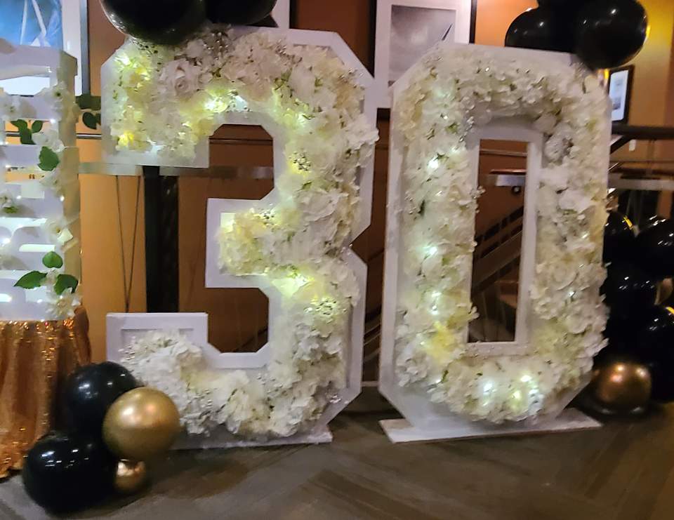 Pretty 30 Birthday Dinner / Birthday ""PRETTY" 30" | Catch My Party