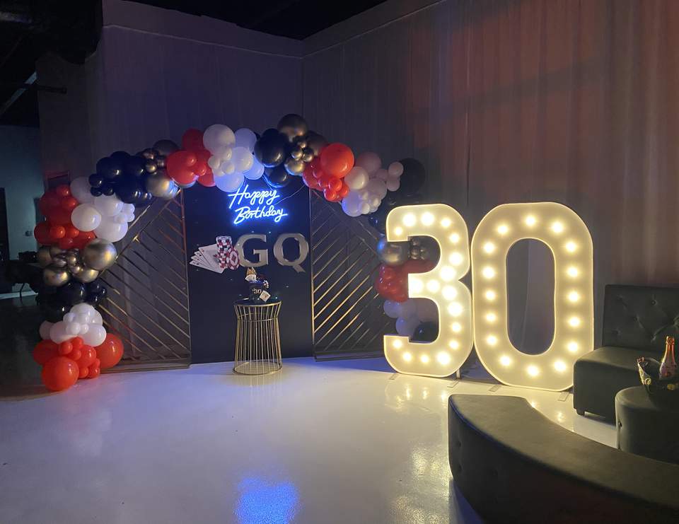 Casino / Birthday "GQ’s Casino 30th Birthday " | Catch My Party