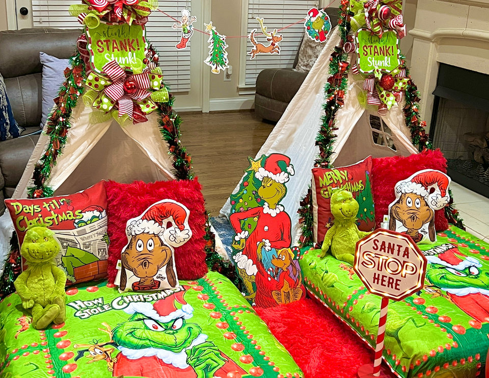 Grinch Sleepover party / Christmas/Holiday "The spirit of Grinchmas ...