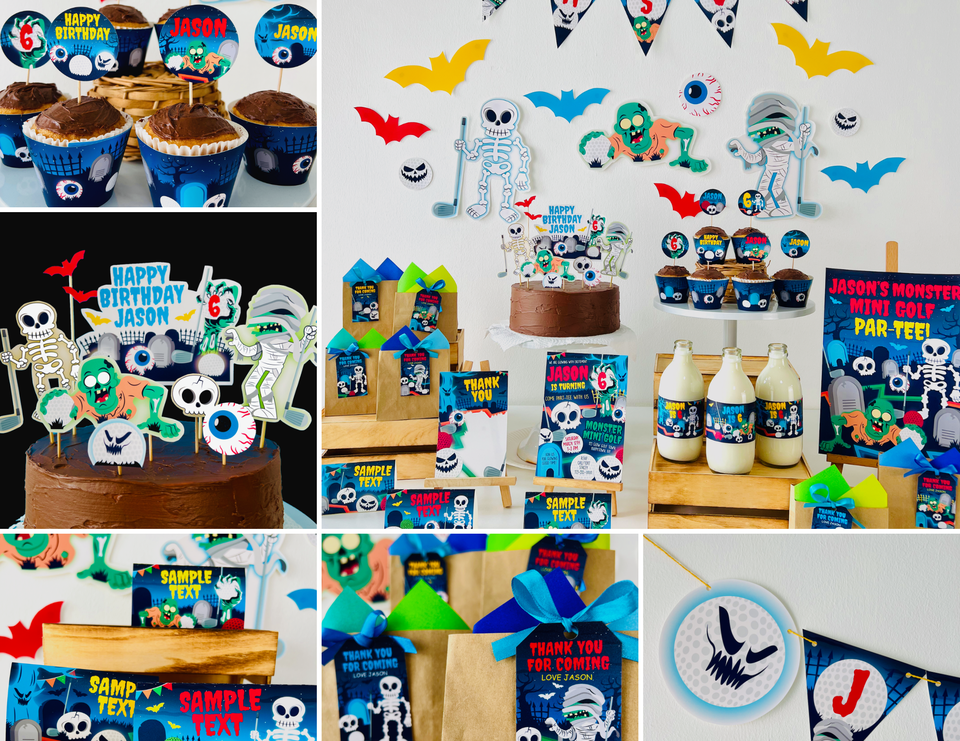 Monster Mini Golf / Birthday "Monster Mini Golf Birthday Party" | Catch ...