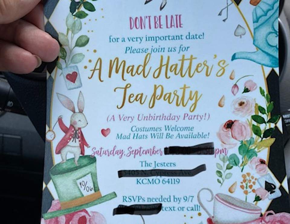 Alice in Wonderland / Tea Party "Mad Hatter's Tea Party" | Catch My Party