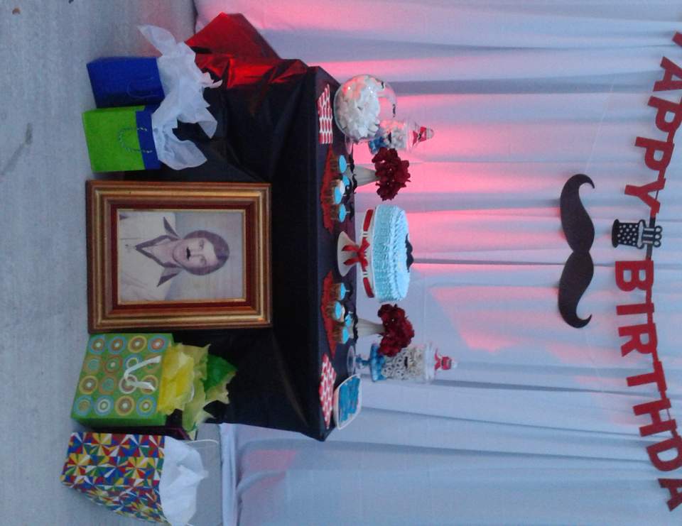 Moustache Theme / Birthday "64th Men Birthday" | Catch My Party