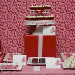 Holiday Party / Christmas/Holiday "Pink and Red Christmas" | Catch My Party