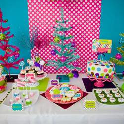 Christmas/Holiday "Merry + Bright Kids Holiday Party" | Catch My Party
