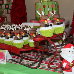 Christmas Party / Christmas/Holiday "Reindeer in Flight Holiday Party ...