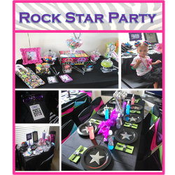 Rock Star Mania / Birthday "Raiana's Rock Star Party" | Catch My Party