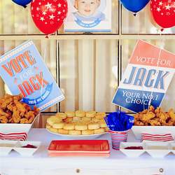 Birthday "Vote for the Little Man! Jack's 1st Birthday" | Catch My Party
