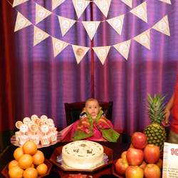 Korean Tradition and Rainbow Stripes / Korean 100 Day Celebration ...