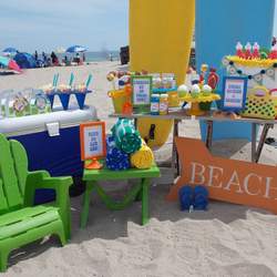 Beach Party / Summer "Toddler-friendly beach bash!" | Catch My Party