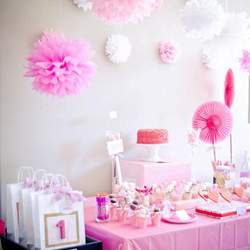 Pretty In Pink / Birthday "LUCA TURNS ONE WITH LOTS OF PINK ...