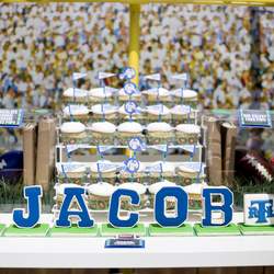 Football / Graduation/End of School "Football Graduation" | Catch My Party