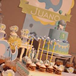 Elephants / Birthday "Blue Elephant Party " | Catch My Party