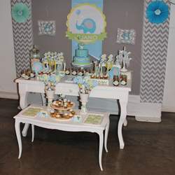 Elephants / Birthday "Blue Elephant Party " | Catch My Party