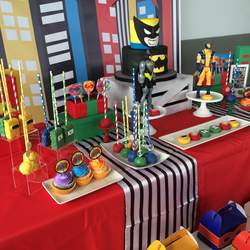 Superheroes / Baby Shower "Thomas Logan's Superhero Shower" | Catch My ...