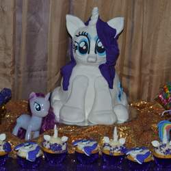 My Little Pony, Rarity Pony / Birthday "Nylah's Rarity Pony Birthday ...