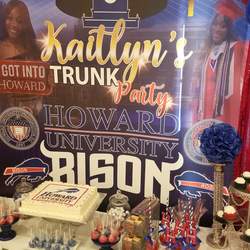 Trunk Party / Graduation/End of School "Kaitlyn's Howard University ...