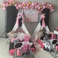 Princess in Paris / Birthday "Princess in Paris Teepee Slumber ...