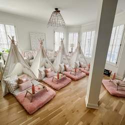 Pink and Gold / Birthday "Roomies Perfect Pink Sleepover " | Catch My Party