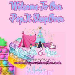 Popit / Birthday "Grace's Popit Sleepover & Spa Setup" | Catch My Party