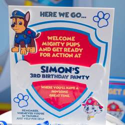 Paw Patrol / Birthday "Paw Patrol Birthday Party" | Catch My Party