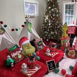 The Grinch / Christmas/Holiday "Grinchmas Slumber Party " | Catch My Party