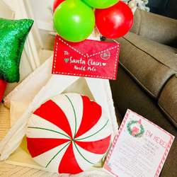 Elf on a Shelf Arrival / Christmas/Holiday "Holiday Tent Sleepover ...