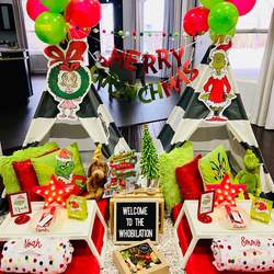 The Grinch / Christmas/Holiday "Grinchmas Sleepover " | Catch My Party