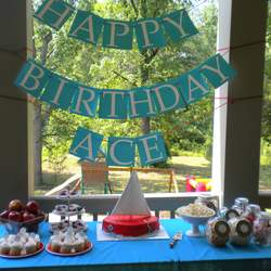 Nautical / Birthday "Ace's 1st Birthday" | Catch My Party