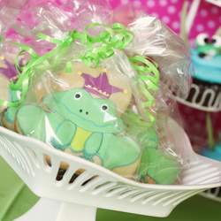 frog / Birthday "Cate's Pink and Green Frog Princess Party" | Catch My ...
