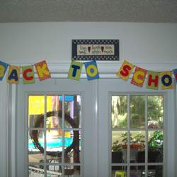 Back to School "back to school bash" | Catch My Party