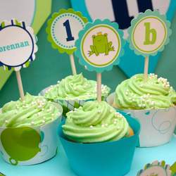 Frog Prince / Birthday "Frog Prince First Birthday" | Catch My Party