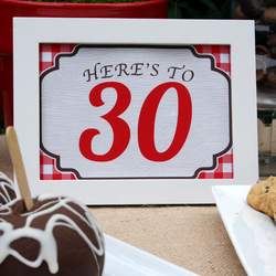 Rustic / Birthday "Rustic 30th Birthday Party" | Catch My Party