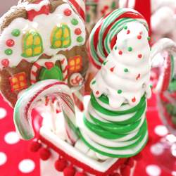 Christmas/Holiday "Kids Candy Coated Christmas Party" | Catch My Party