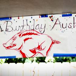 Arkansas Razorbacks / Birthday "Hog Wild 1st Birthday" | Catch My Party