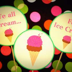 Ice Cream / Summer "Ice Cream Social" | Catch My Party