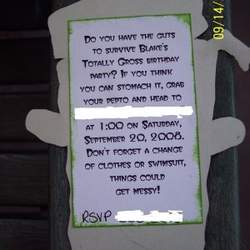 Gross / Birthday "Totally Gross Party (Blake's 7th Birthday)" | Catch ...