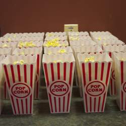 Movie & Popcorn / Baby Shower "Ready to Pop/Coming Soon" | Catch My Party