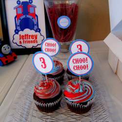 Trains / Birthday "3rd Birthday Train Party" | Catch My Party