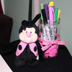 Ladybug pink and black / Birthday "Kaylee bug's First Birthday" | Catch ...